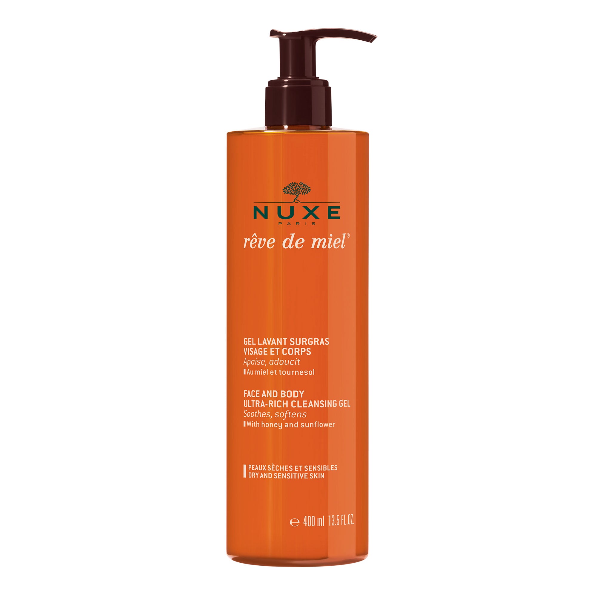 Face and Body Ultra-Rich Cleansing Gel | NUXE